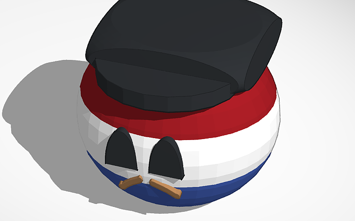 3D design Dutch ball - Tinkercad
