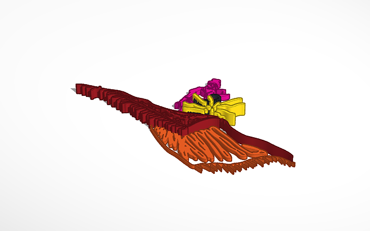 3D design flying carpet | Tinkercad