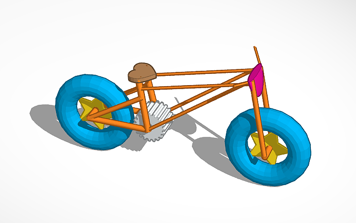 3D design Mountain Bike - Tinkercad