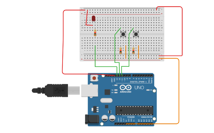 Circuit design 112_B_XNOR_GATE - Tinkercad