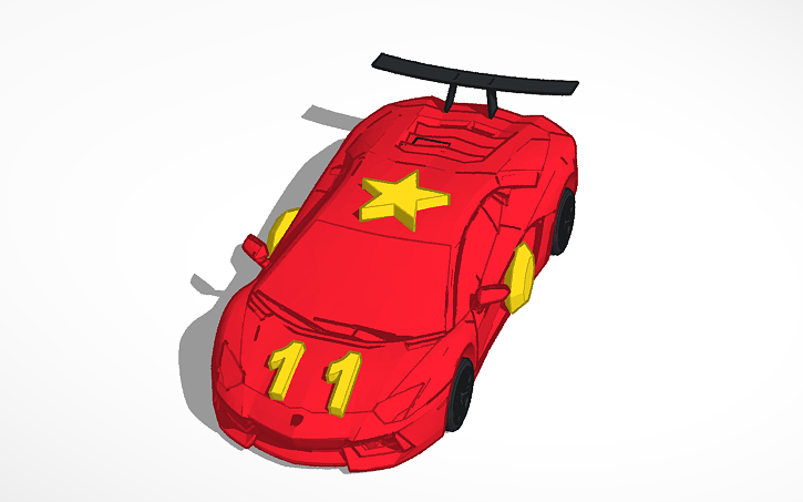 3D design Lambo by: adrian - Tinkercad
