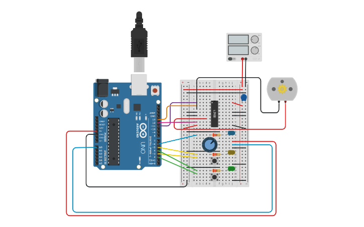 Circuit Design Lab Thm Part F H Bridge Tinkercad
