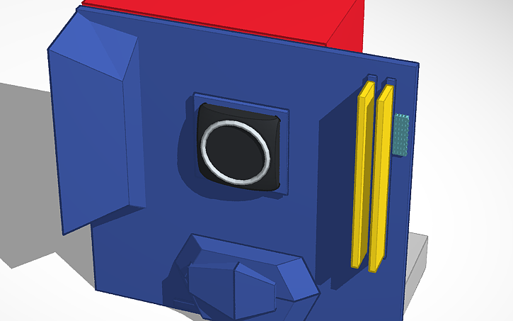 3d Design Mini Itx Pc Case Tinkercad