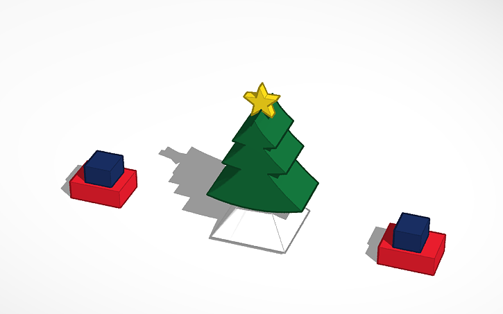 3D design Christmas - Tinkercad