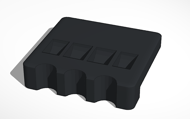 3D design Pool Stick Holder 2.0 Urban - Tinkercad