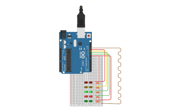 Circuit design SEMÁFORO DE VEICULOS E PEDESTRES Gabriel Patrick Nery ...