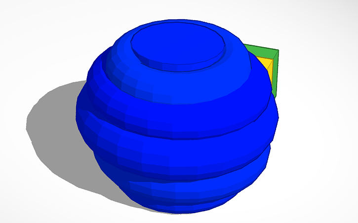 3D design Blue Port-O Hive - Tinkercad