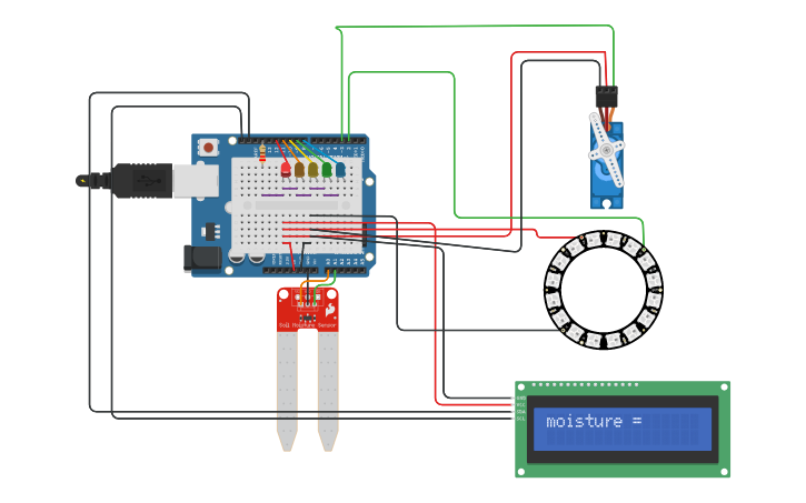 Circuit Design Arduino Tinkercad