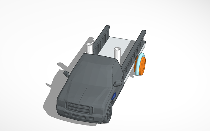 3D design Ford F350 - Tinkercad