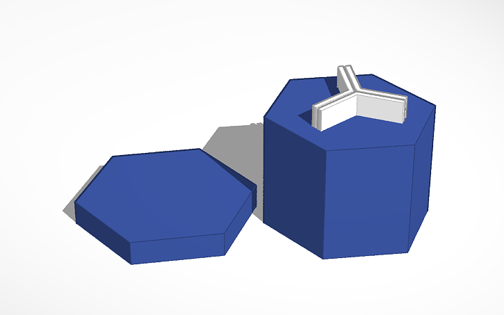 3d Design Container With Lid Tinkercad