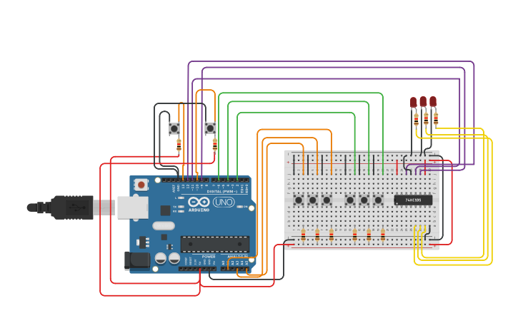 Circuit Design 3 Bit Binary Subtractor Tinkercad