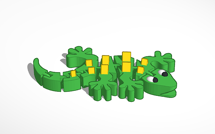 3D design Lizard - Tinkercad