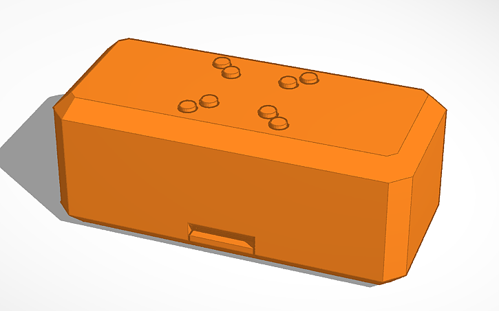 3D design 533 spec 7 battery box - Tinkercad