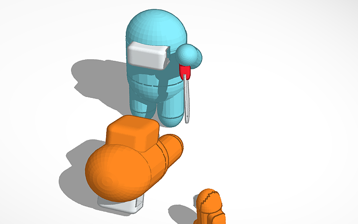 3D design Among us | Tinkercad