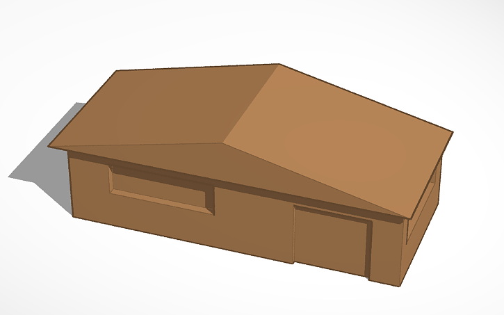 3D design store building - Tinkercad