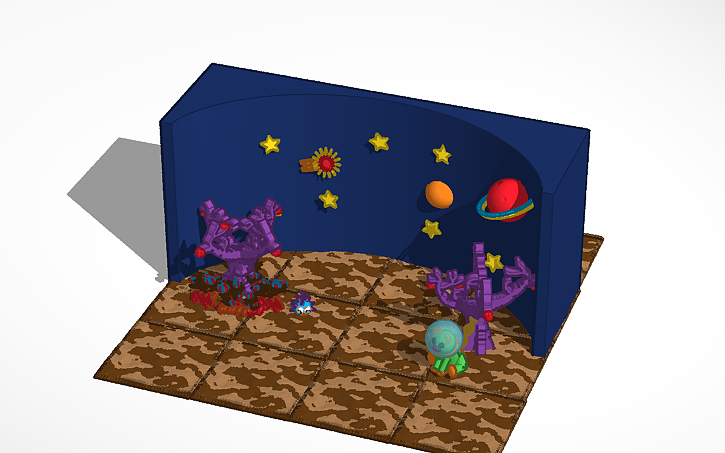 3D design space - Tinkercad