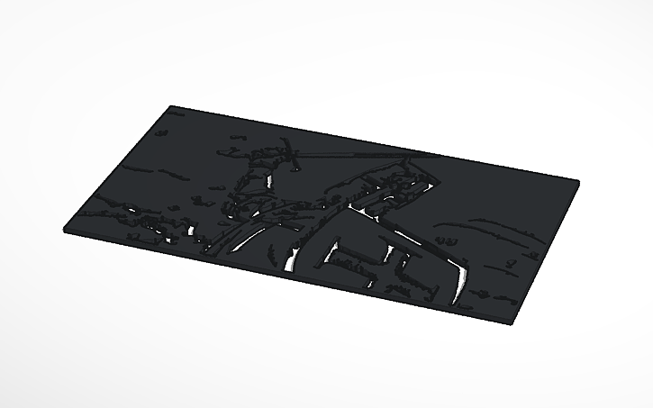 3d Design Crusader Wall Art Tinkercad