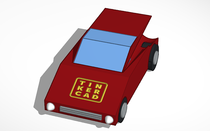 3D design Tinker Car - Tinkercad