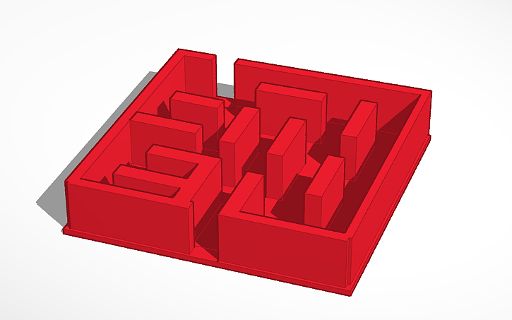 3D design Maze | Tinkercad