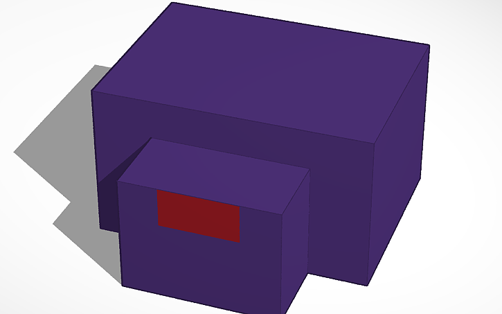 3D design Minecraft Endermite - Tinkercad