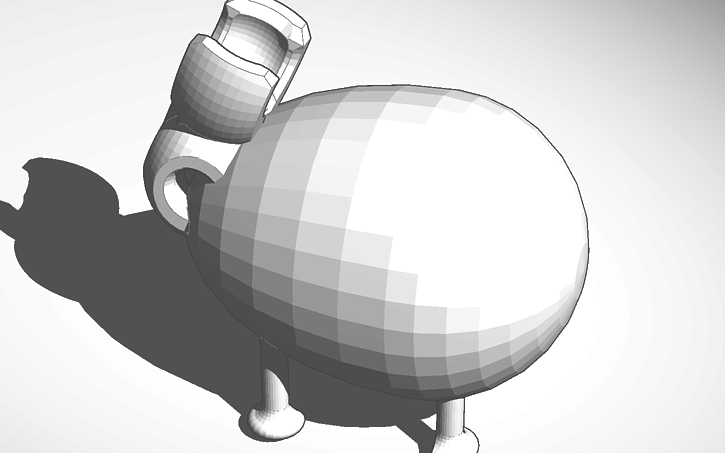 3D design Goat - Tinkercad