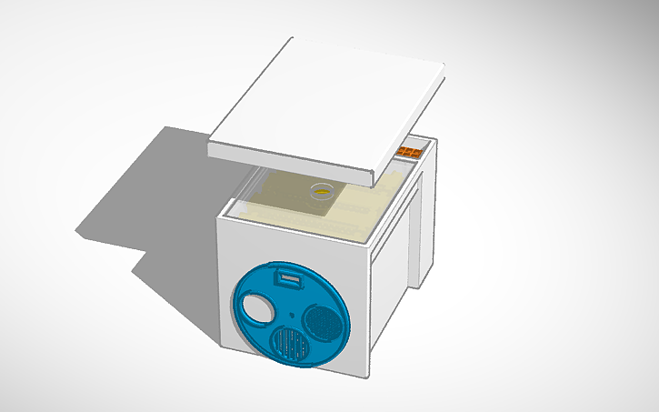 3D design Assembled Mating Nuc - Tinkercad