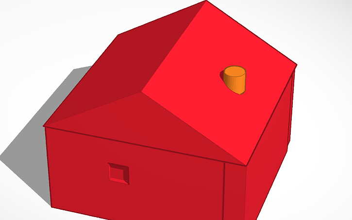 3d Design Dumb House Tinkercad