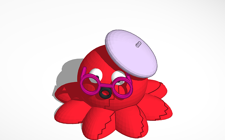 3D design Octopus - Tinkercad