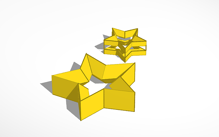 3D design Stars - Tinkercad