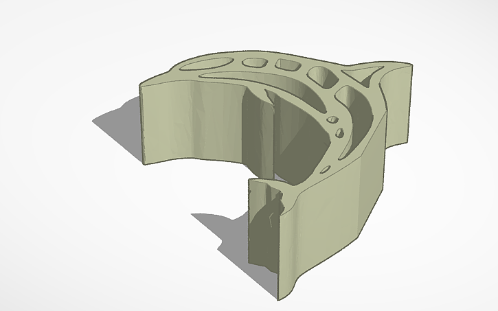 3D design dolphin - Tinkercad
