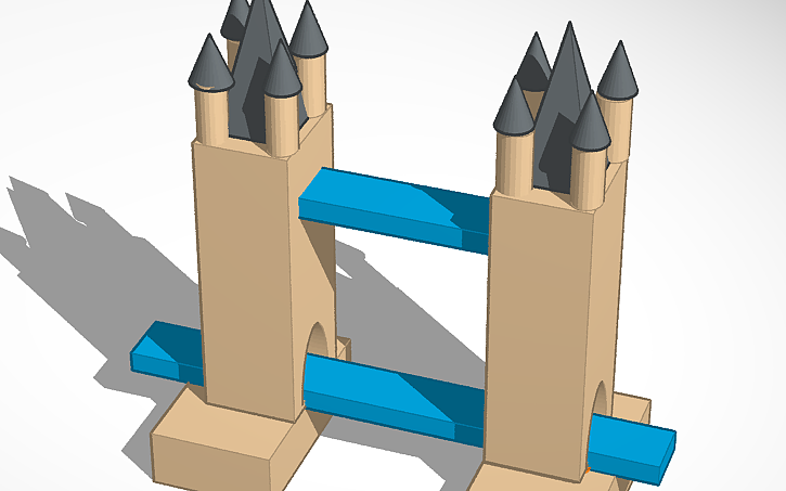 3D design Tower Bridge Miriam 7ºC | Tinkercad