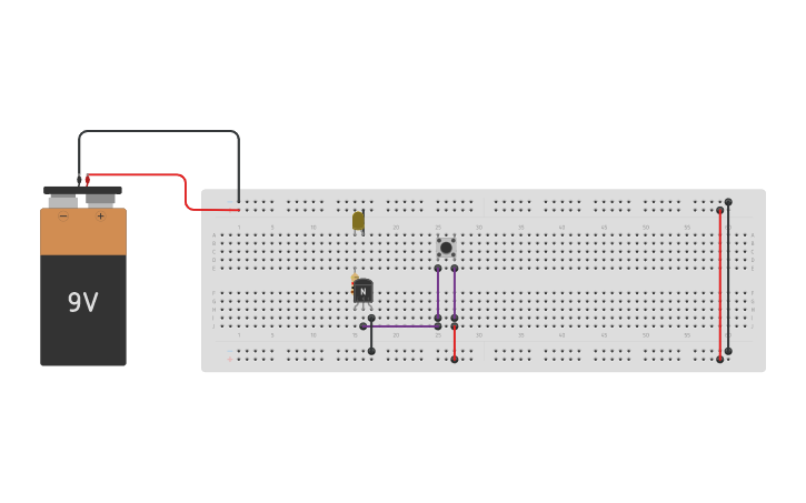 Circuit design Touch Sensor - Tinkercad