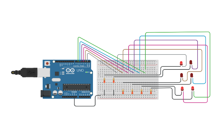 Circuit design Tarea 3 Clase 4 - Tinkercad