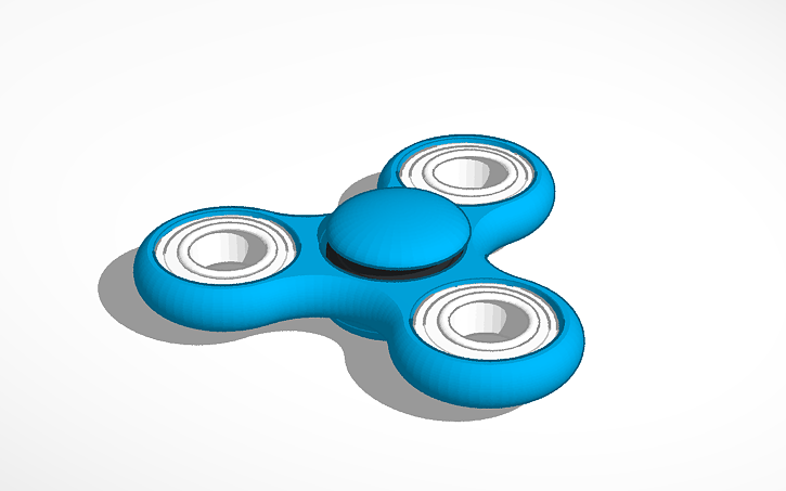 3D design spinner - Tinkercad
