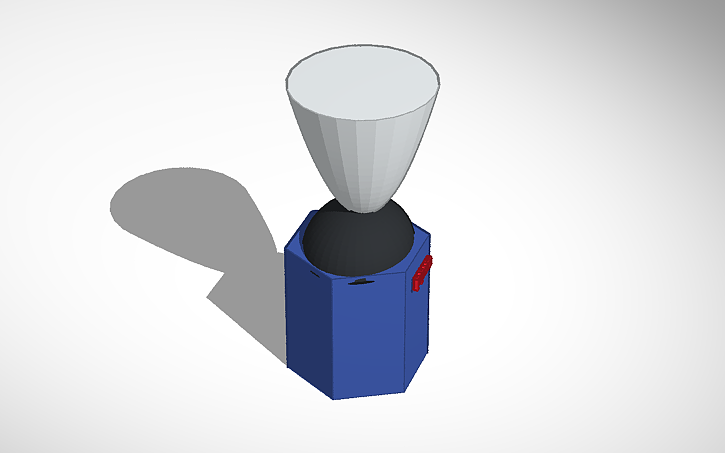 3D design popcorn - Tinkercad