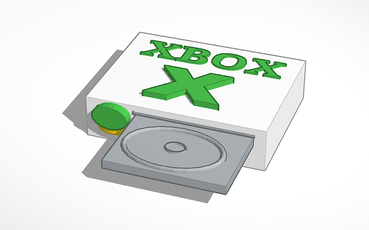 3D design Xbox X | Tinkercad