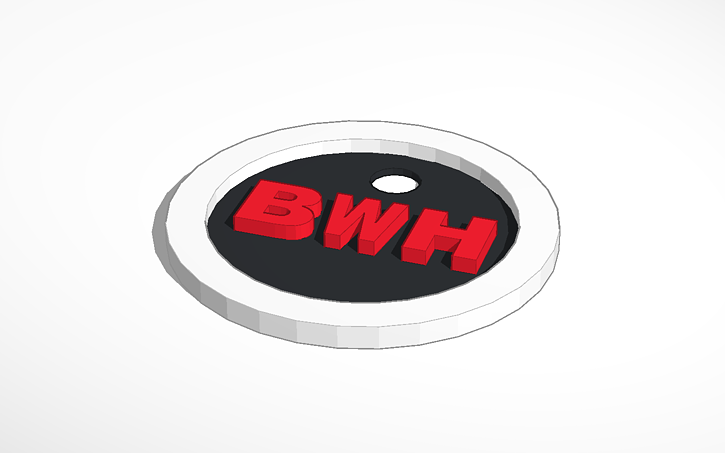 3D design 8b.hoyt.bristol.keychain - Tinkercad