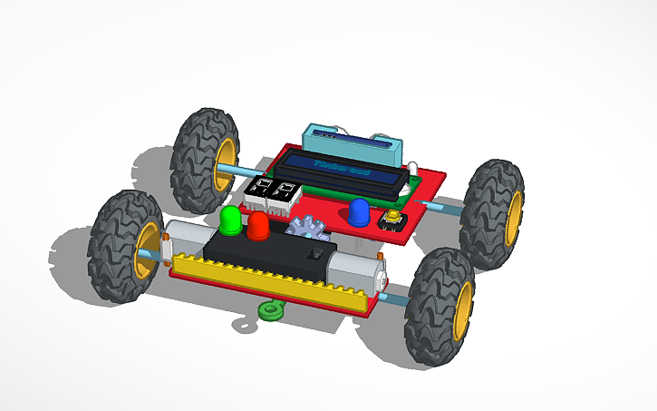3D design auto car - Tinkercad