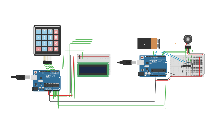 Circuit Design Début Projet Tinkercad
