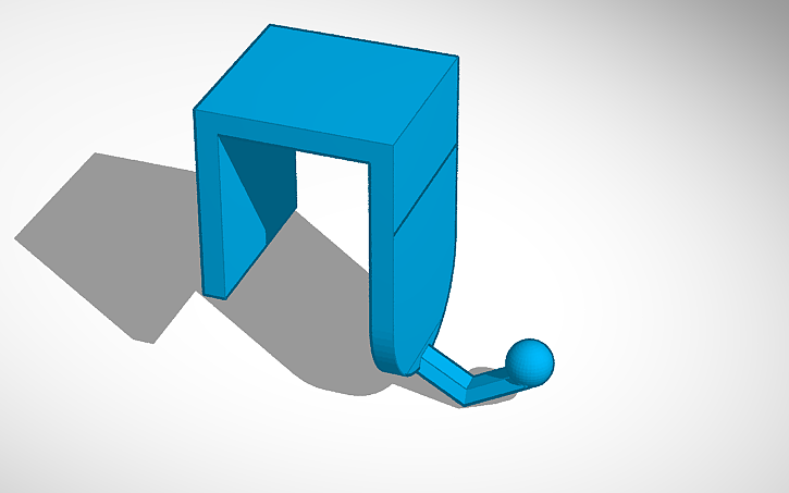 3D design Clothing Hook v1 | Tinkercad