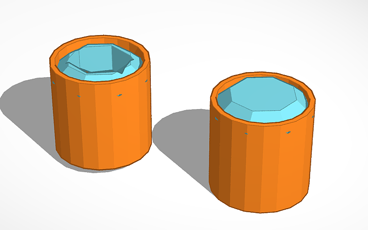 3D design Recycle Bin - Tinkercad
