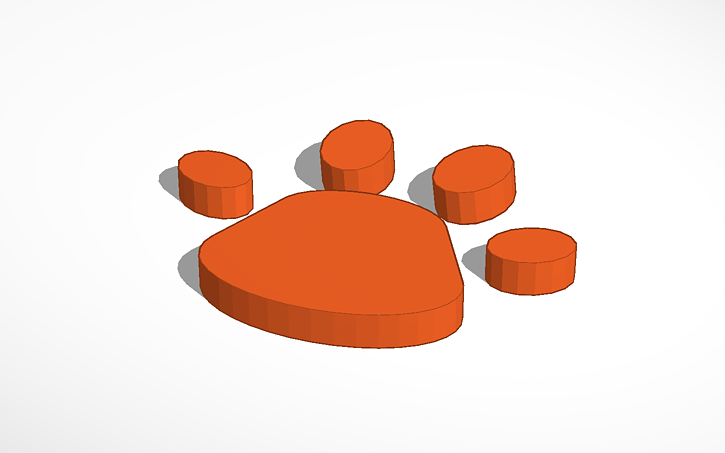 3D design Potomac iphone case - paw | Tinkercad