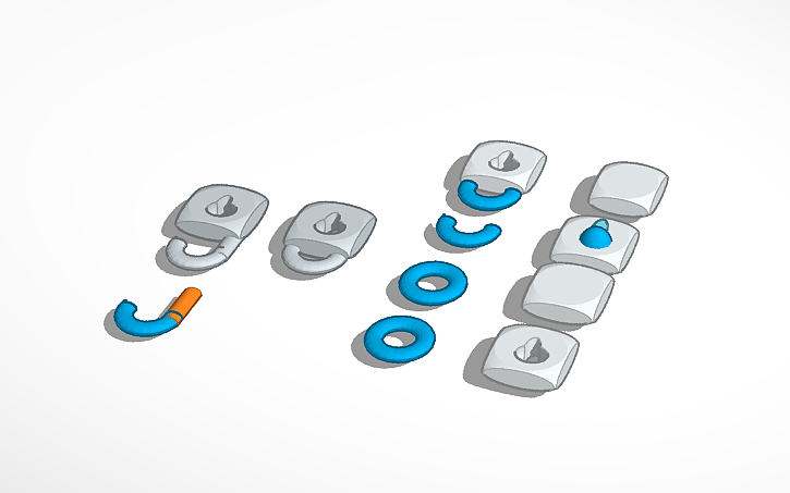 3D design Tutorial how to make lock - Tinkercad