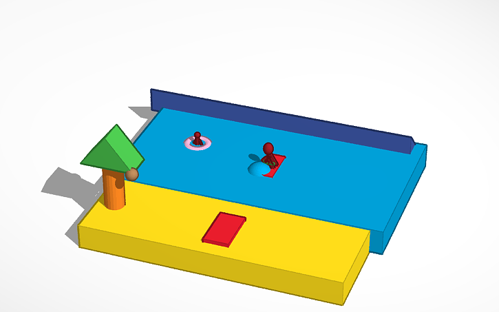 3D design Beach | Tinkercad