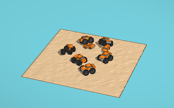 3D design Monster Truck Contest - Tinkercad