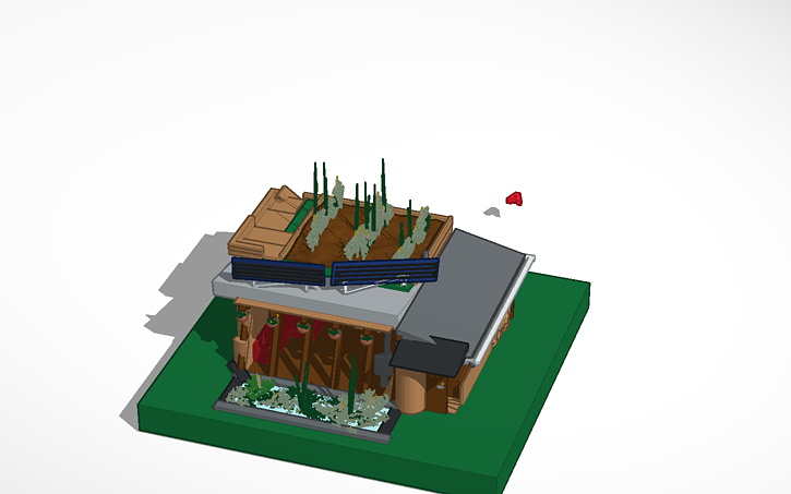 3D design future house - Tinkercad