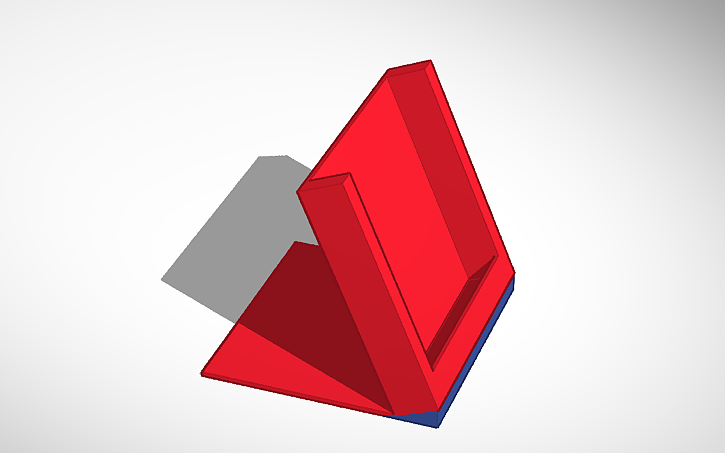3D design Ivianna Smith-phone stand - Tinkercad