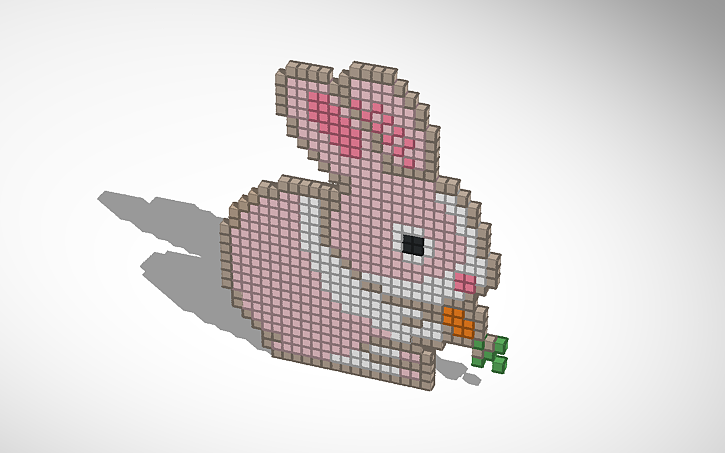3D design Bunny - Tinkercad