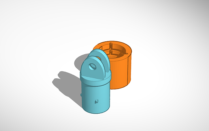 3D design 360 Degree Rotating Joint - Tinkercad