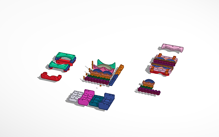 3d Design Test Print For Fractal Vise Tinkercad